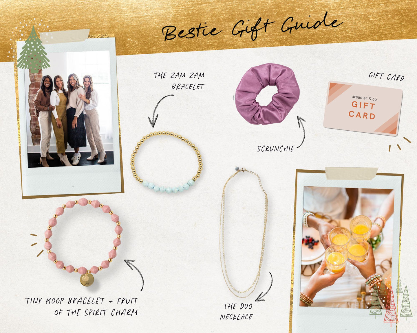 Holiday Gift Guide for Your Bestie – Dreamer & Co